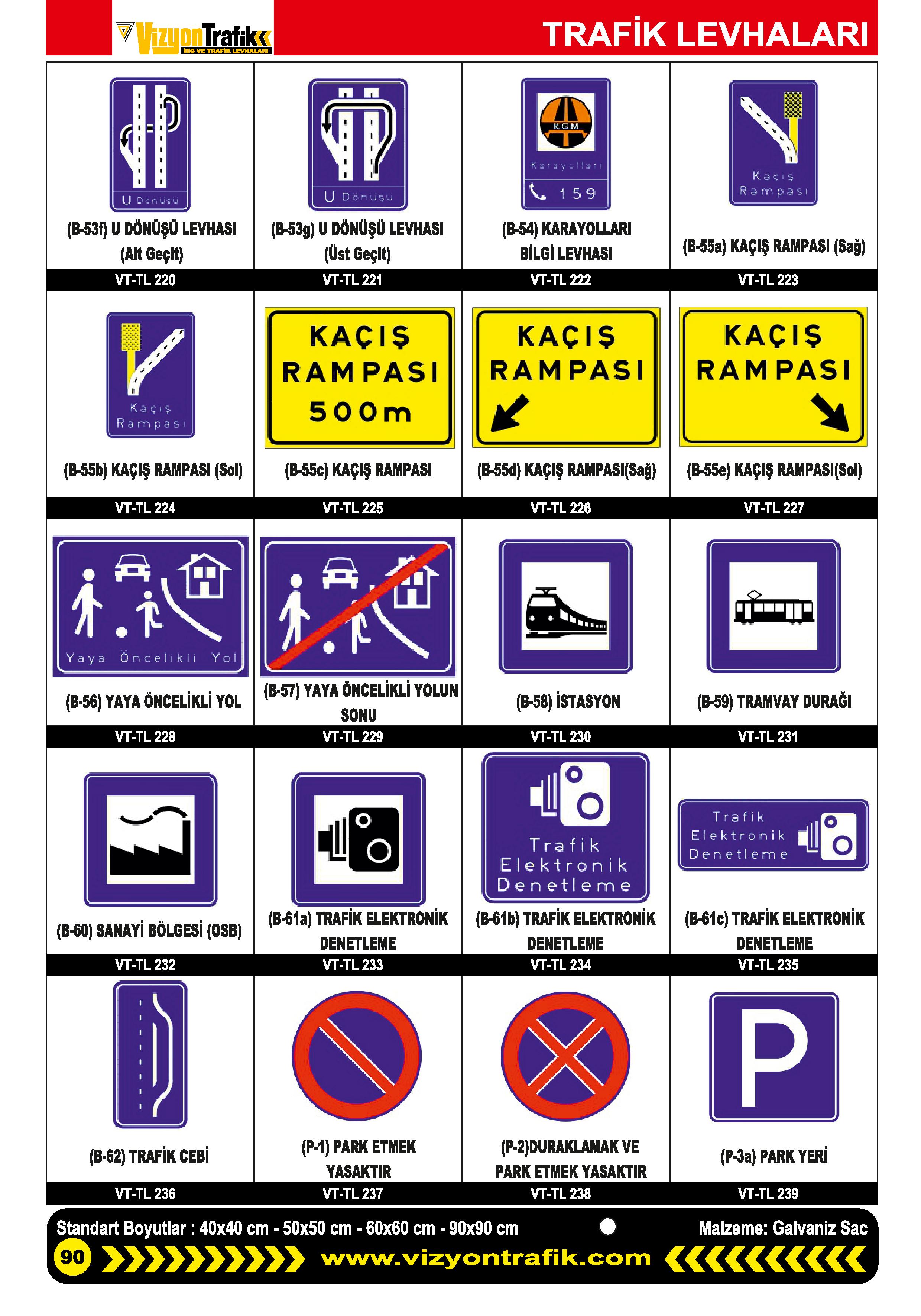 Katalog - Vizyon Trafik - İSG ve Trafik Ekipmanları